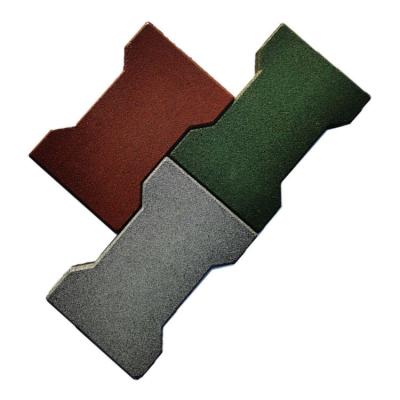 中国 EPDM と SBR 粒子 ゴム床タイル 固定床用 一般サイズ 160mmX200mm 販売のため