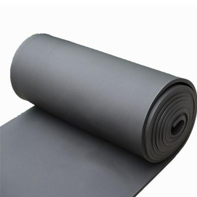 Cina Nero impermeabile naturale impermeabile al fuoco insonorizzante 13mm 15mm 19mm 23mm NBR Rubber Foam Roll in vendita