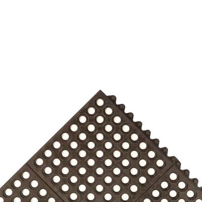 China Drainable Rubber Honeycomb Mat Anti Slip Rubber Mats For Horse Solariums And Washdown Area for sale