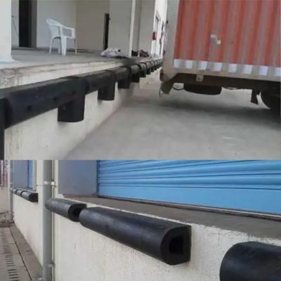 China Rubber Accessories 150mm X 150mm D Type Rubber Fender And Rubber Bumper For Wharf for sale