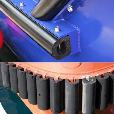 China Rubber Accessories 150mm X 150mm D Type Rubber Fender And Rubber Bumper For Wharf for sale