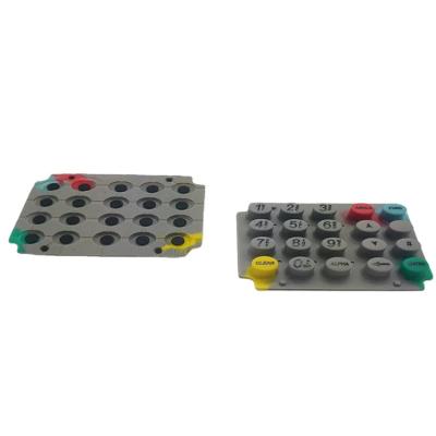 Cina tastiera in gomma di silicone tastiera pos tastiera di qualità originale tastiera per il terminale pos di Lipman NURIT 8320 in vendita