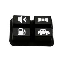China Car Key Pin Code Reader Silicon Button Auto Key Code Reader Silicone Rubber Keypad Car Engine Fault Code Reader for sale