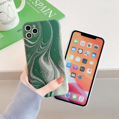 Cina La copertura TPU del telefono di geografia del marmo di IMD gelifica senza polvere antiurto per Iphone 7 8 più in vendita