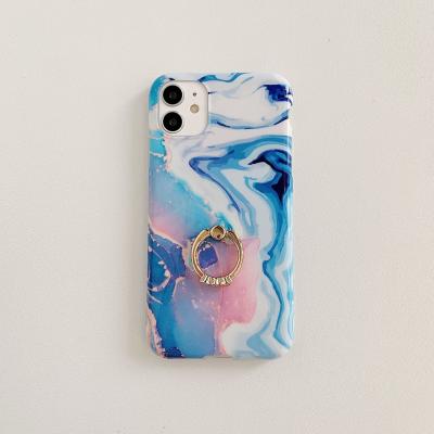 Cina Il telefono molle del supporto della presa del dito di TPU IMD riveste gli angoli approssimativi in vendita