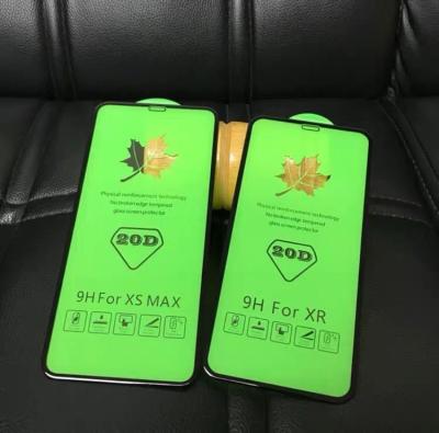 Cina protettore dello schermo di copertura totale 9H, copertura dello schermo del telefono cellulare 20D per Iphone Xs massimo in vendita