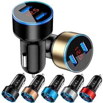 Cina 3.1A si raddoppiano visualizzatore digitale dell'adattatore LED del caricatore del telefono cellulare di USB per Samsung in vendita