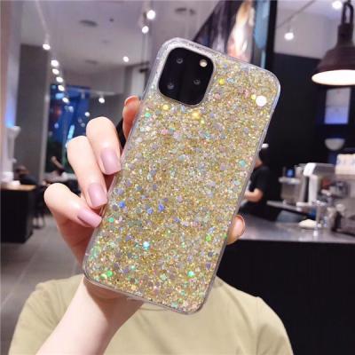 Cina La copertura mobile di scintillio di lusso, graffio rinforza le casse del telefono di Bling per le donne delle ragazze in vendita