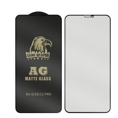 Cina Impronta digitale di copertura totale del protettore 9H di Matte Finish Mobile Phone Screen libera per Iphone 12 in vendita