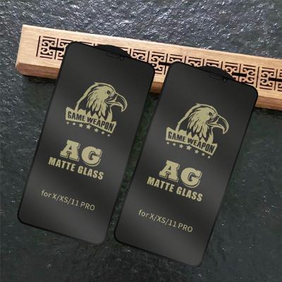 Cina Impronta digitale di copertura totale del protettore 9H di Matte Finish Mobile Phone Screen libera per Iphone 12 in vendita