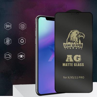 Cina Impronta digitale di copertura totale del protettore 9H di Matte Finish Mobile Phone Screen libera per Iphone 12 in vendita