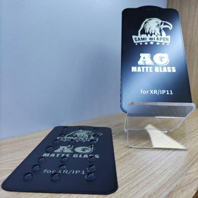 Cina Impronta digitale di copertura totale del protettore 9H di Matte Finish Mobile Phone Screen libera per Iphone 12 in vendita