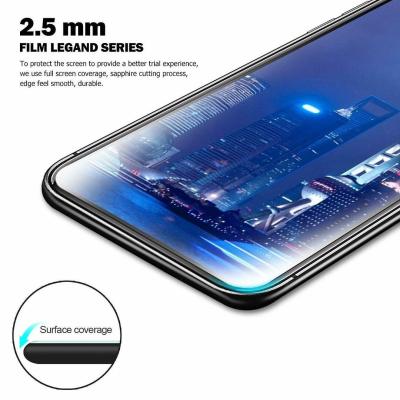 Cina 20D ha curvato il protettore dello schermo del telefono cellulare ha temperato la copertura totale di vetro 9H per Iphone 11 in vendita