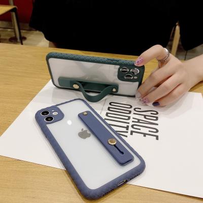 Cina Alto chiaro paraurti posteriore dell'anti del dito della presa cassa persa del telefono per Iphone 11 in vendita