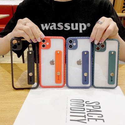Cina Alto chiaro paraurti posteriore dell'anti del dito della presa cassa persa del telefono per Iphone 11 in vendita