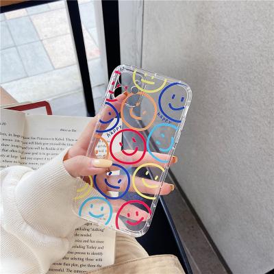 Cina Regalo Smiley Anti Fall Phone Case flessibile sveglio delle ragazze per Iphone 11 pro massimo in vendita