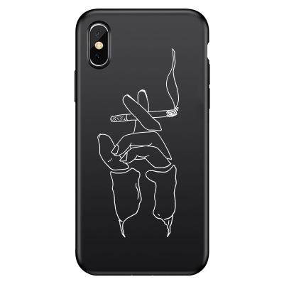 Cina Antiurto libero di verniciatura sveglio dell'impronta digitale di Cell Phone Cases dello stilista in vendita