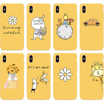 Cina Progettista Cell Phone Cases TPU Daisy Animal Car Camera Protect di Candy di immaginazione in vendita