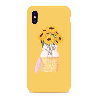 Cina Progettista Cell Phone Cases TPU Daisy Animal Car Camera Protect di Candy di immaginazione in vendita