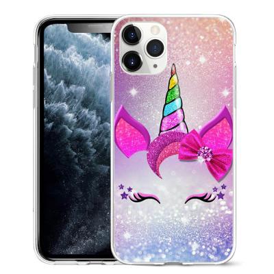 Cina Il telefono adorabile riveste l'anti impronta digitale di Unicorn Animal Cell Phone Covers in vendita