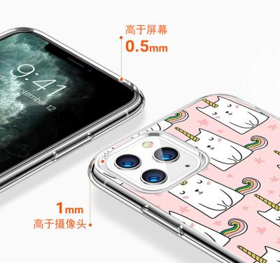 Cina Il telefono adorabile riveste l'anti impronta digitale di Unicorn Animal Cell Phone Covers in vendita
