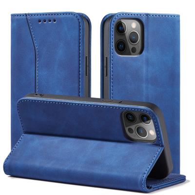 Cina Retro cassa del telefono del portafoglio, supporto protettivo di cuoio della tasca di carta di caso per Iphone XS in vendita