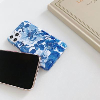 China Design floral terminado IMD Matte Grease Free de Cell Phone Cases do desenhista do PC à venda