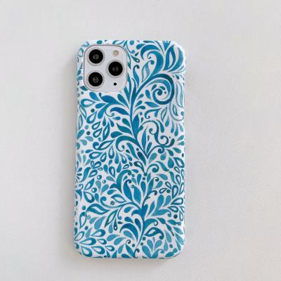 China Design floral terminado IMD Matte Grease Free de Cell Phone Cases do desenhista do PC à venda