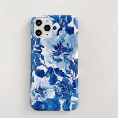 China Design floral terminado IMD Matte Grease Free de Cell Phone Cases do desenhista do PC à venda