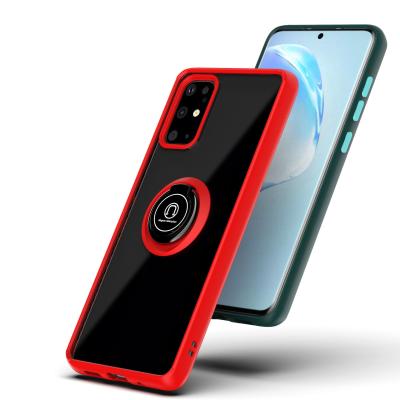 Cina Supporto girante del supporto della cassa del telefono del dito del PC di TPU per il Samsung Galaxy A42 in vendita