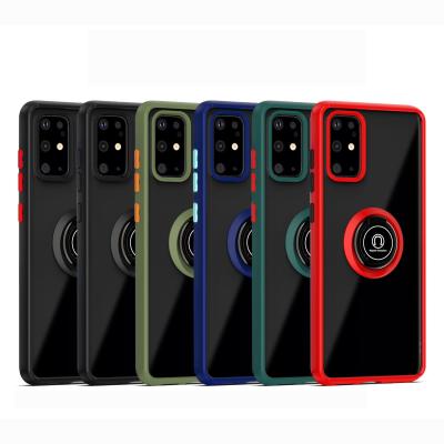 Cina Supporto girante del supporto della cassa del telefono del dito del PC di TPU per il Samsung Galaxy A42 in vendita