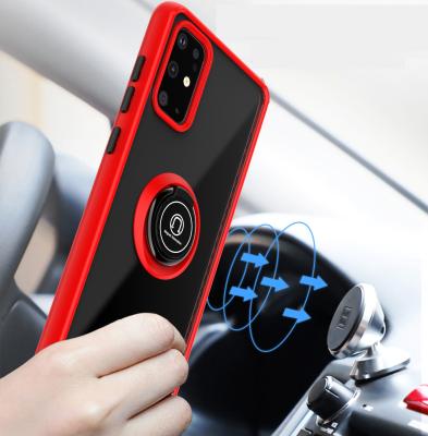 Cina Supporto girante del supporto della cassa del telefono del dito del PC di TPU per il Samsung Galaxy A42 in vendita