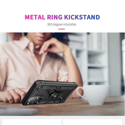Cina Il telefono cellulare resistente di KickStand riveste l'aspirazione magnetica per il Samsung Galaxy A52 in vendita