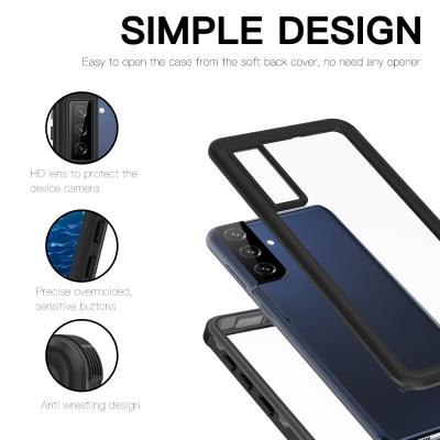 Cina Bordi antiurto dell'anti di slittamento del telefono della cassa chiusura completa impermeabile del corpo per il Samsung Galaxy S21 in vendita