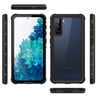 Cina Bordi antiurto dell'anti di slittamento del telefono della cassa chiusura completa impermeabile del corpo per il Samsung Galaxy S21 in vendita