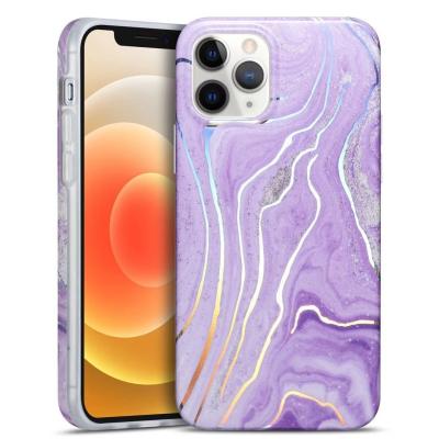 Cina Cassa protettiva dell'anti graffio del supporto dell'incavo di schiocco della cassa del telefono della presa del dito di TPU per Iphone 12 pro in vendita