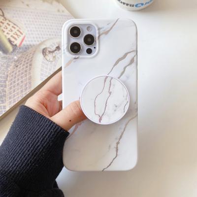 Cina Cassa protettiva dell'anti graffio del supporto dell'incavo di schiocco della cassa del telefono della presa del dito di TPU per Iphone 12 pro in vendita
