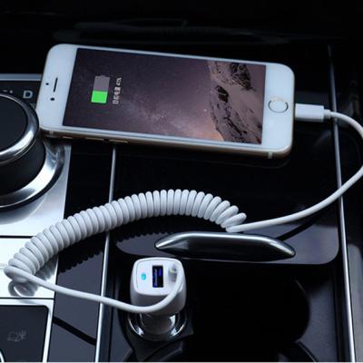 Cina Cavo di carico elastico dell'adattatore del caricatore del telefono dell'automobile ibrida del PC dell'ABS con l'accensione del porto in vendita
