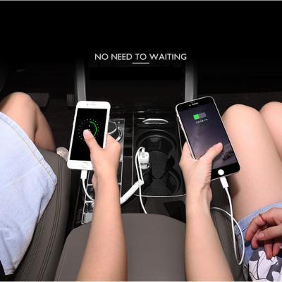 Cina Cavo di carico elastico dell'adattatore del caricatore del telefono dell'automobile ibrida del PC dell'ABS con l'accensione del porto in vendita