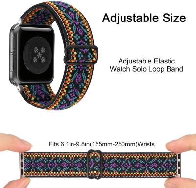 Cina Fermaglio regolabile respirabile dello Smart Watch di misura senza cuciture di nylon durevole delle bande in vendita