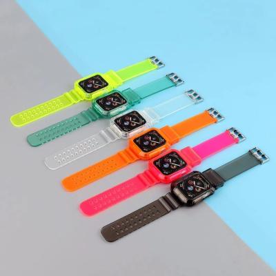Cina La sostituzione leggera dello Smart Watch lega il colore al neon di TPU anti shock per Iwatch in vendita