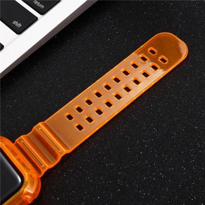 Cina La sostituzione leggera dello Smart Watch lega il colore al neon di TPU anti shock per Iwatch in vendita