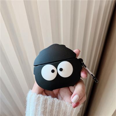 Cina Anti Airpod nero sveglio perso riveste la prova nera dell'impronta digitale del fumetto del silicone in vendita