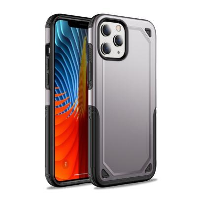 Cina Anti copertura del telefono del paraurti di slittamento di TPU del PC della cassa ibrida del telefono per Iphone 12 in vendita