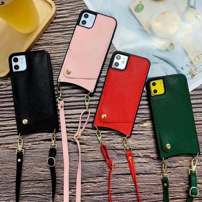 Cina Cassa d'annata Lanyard Case Shockproof regolabile del telefono della tasca di carta per Iphone in vendita