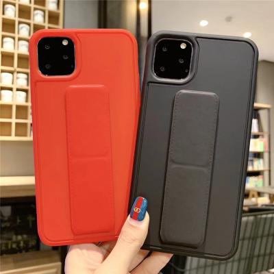 Cina 2 in 1 supporto materiale antiurto della presa del dito della cassa TPU del telefono di colore di Candy in vendita