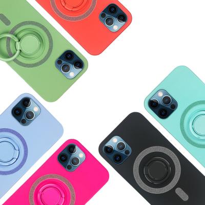 Cina Radio della cassa del telefono dell'impronta digitale del sostegno di Magsafe anti che fa pagare 360 che girano in vendita