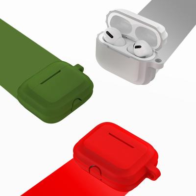 Cina Il supporto di carico senza fili libero di Airpods di pro di caso colpo ultra sottile della copertura tappa in diretto in vendita