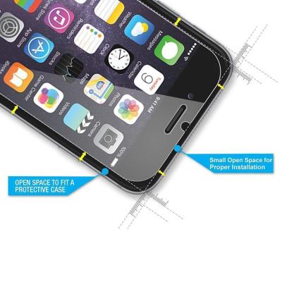 Cina Durezza di vetro 9H del protettore 2.5D 0.33mm dello schermo del telefono cellulare della prova del graffio in vendita