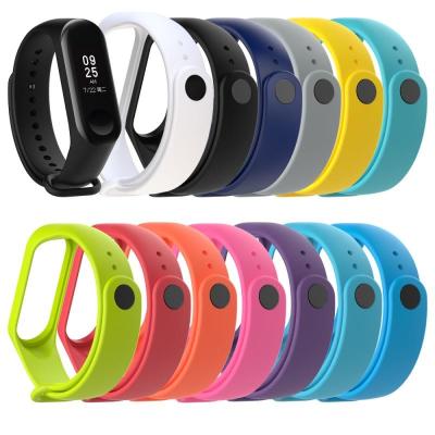 Cina Braccialetto sicuro di polsini del silicone della cinghia della banda dello Smart Watch per la banda 3 4 di Xiaomi MI in vendita
